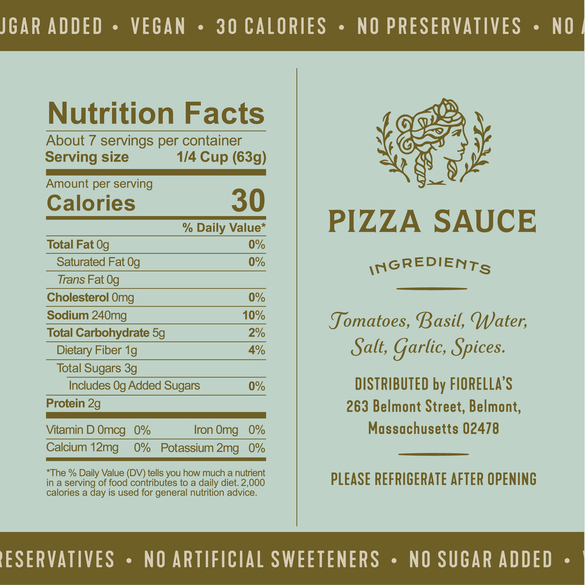 Fiorella's - Pizza Sauce – Fiorella's Market